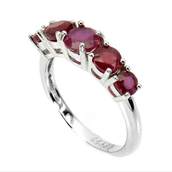Jewelry | Ruby Ring July Birthstone Ring Simple Gemstone Ring Dainty ...